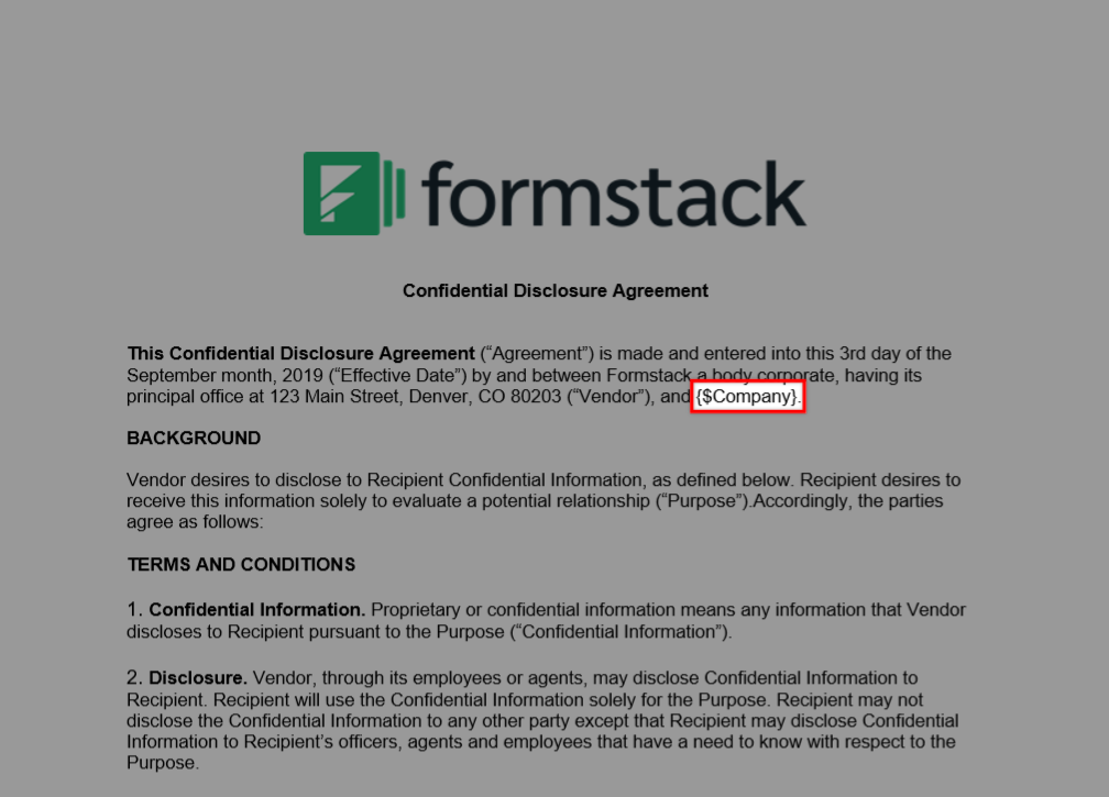 Generate Documents from a Sharepoint List – Formstack