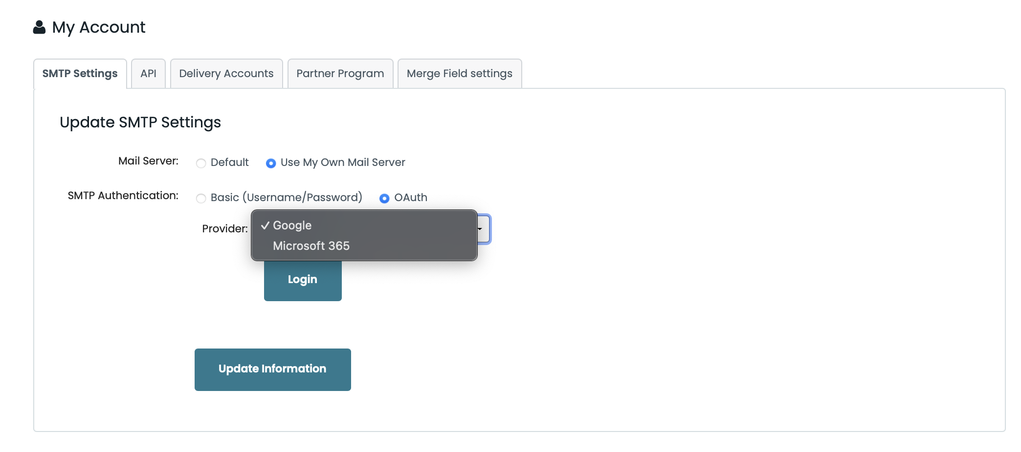 Use Remote SMTP Server for Email Deliveries – Formstack