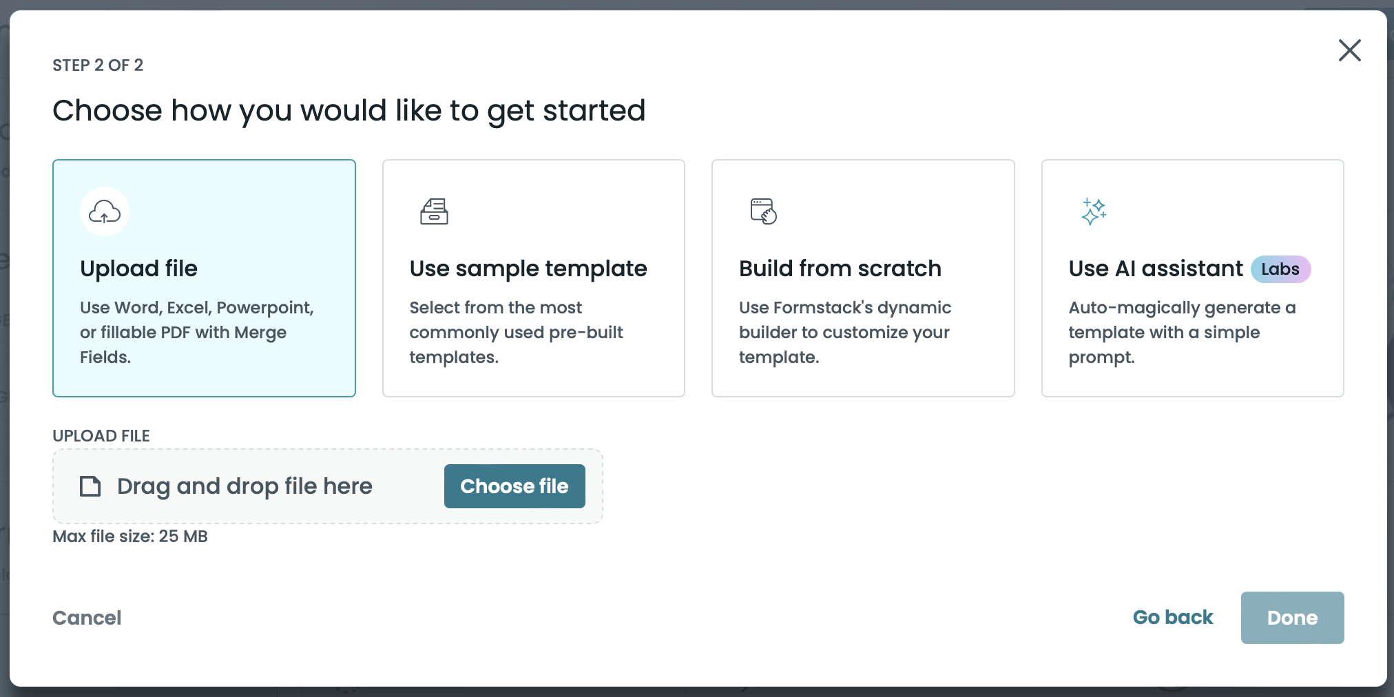 Create Word (DOCX) Documents – Formstack