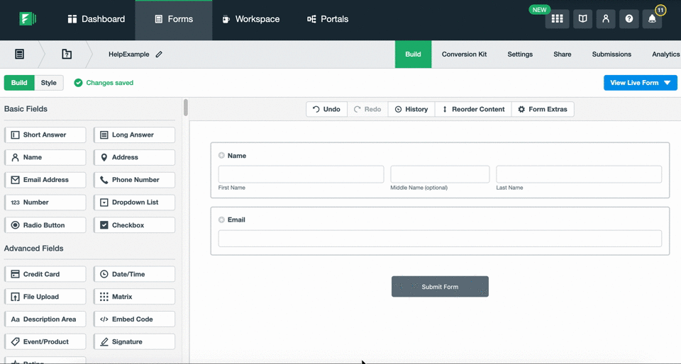 Number Fields – Formstack