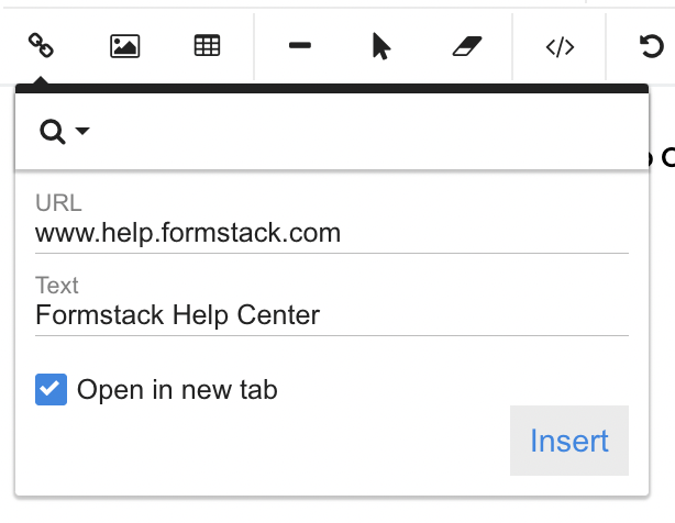 How to add a Hyperlink to your Form – Formstack