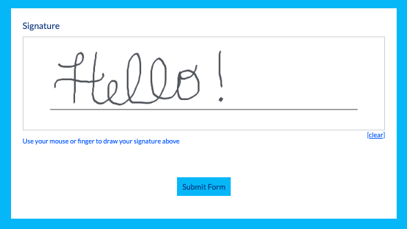 Adding an Electronic Signature to a Form, and integrating with Documents – Formstack