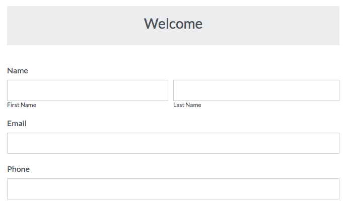 Setting up Sections with Formstack Forms – Formstack