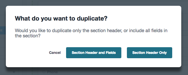 Setting up Sections with Formstack Forms – Formstack