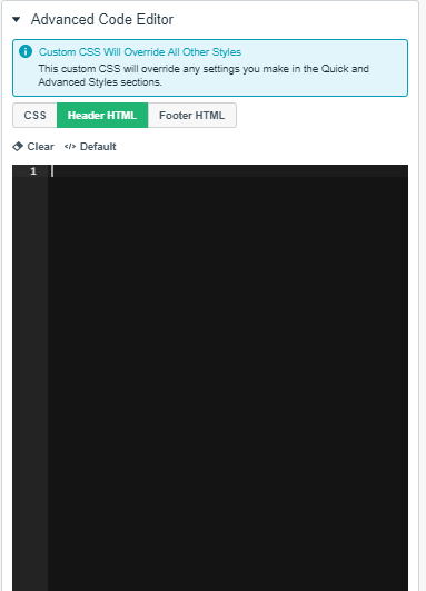 Editing the Header & Footer – Formstack