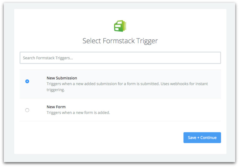 Formstack Integrations by Zapier – Formstack