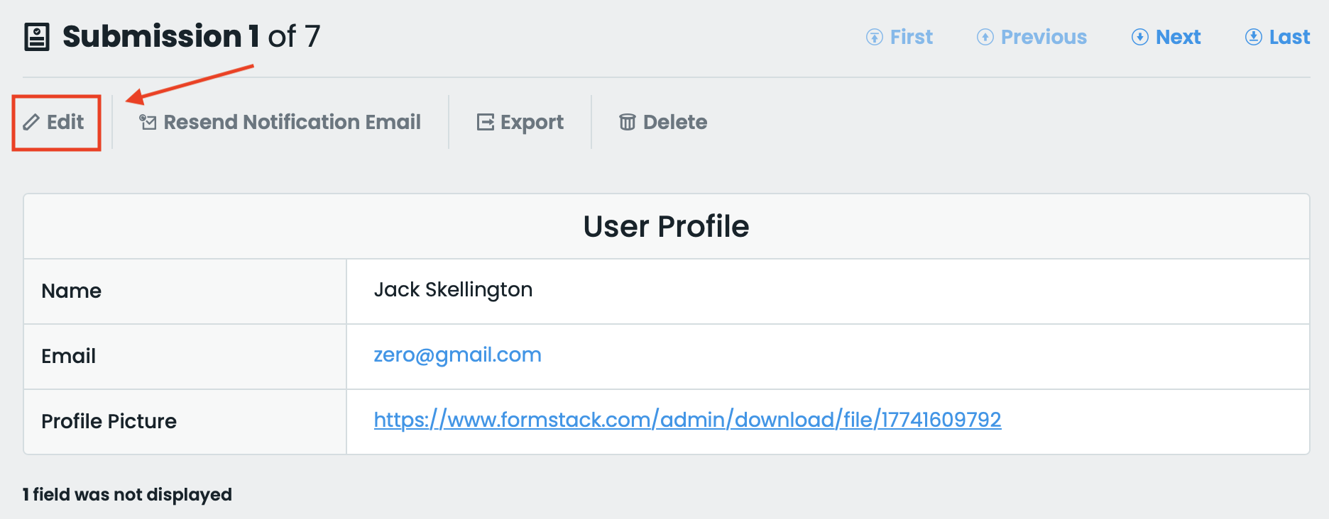 Manage Submissions Overview – Formstack
