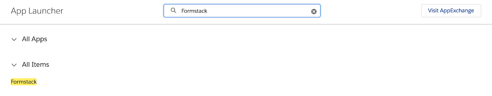 Launching Forms for Salesforce – Formstack