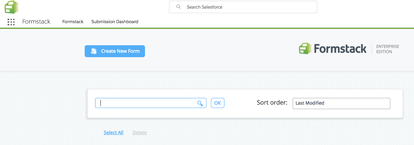 Launching Forms for Salesforce – Formstack