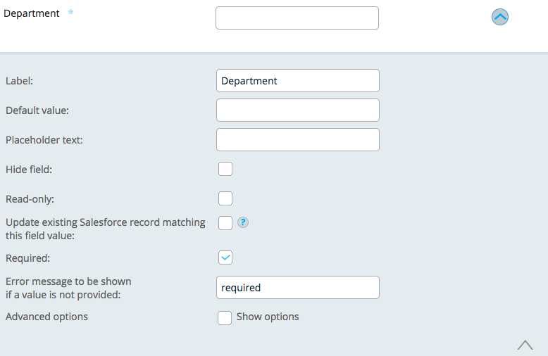 Field Settings Overview – Formstack