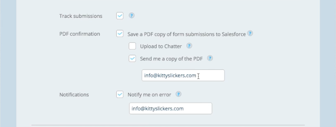 Form Settings Overview – Formstack
