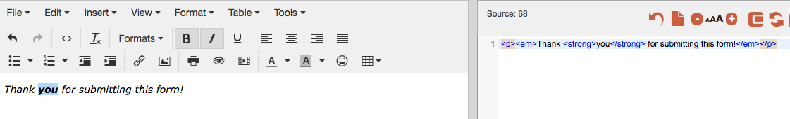 Description Area Fields - Using HTML on Your Form to Format Text and Add Hyperlinks – Formstack