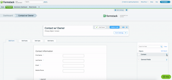 Changing Record Owner For Formstack Submissions – Formstack