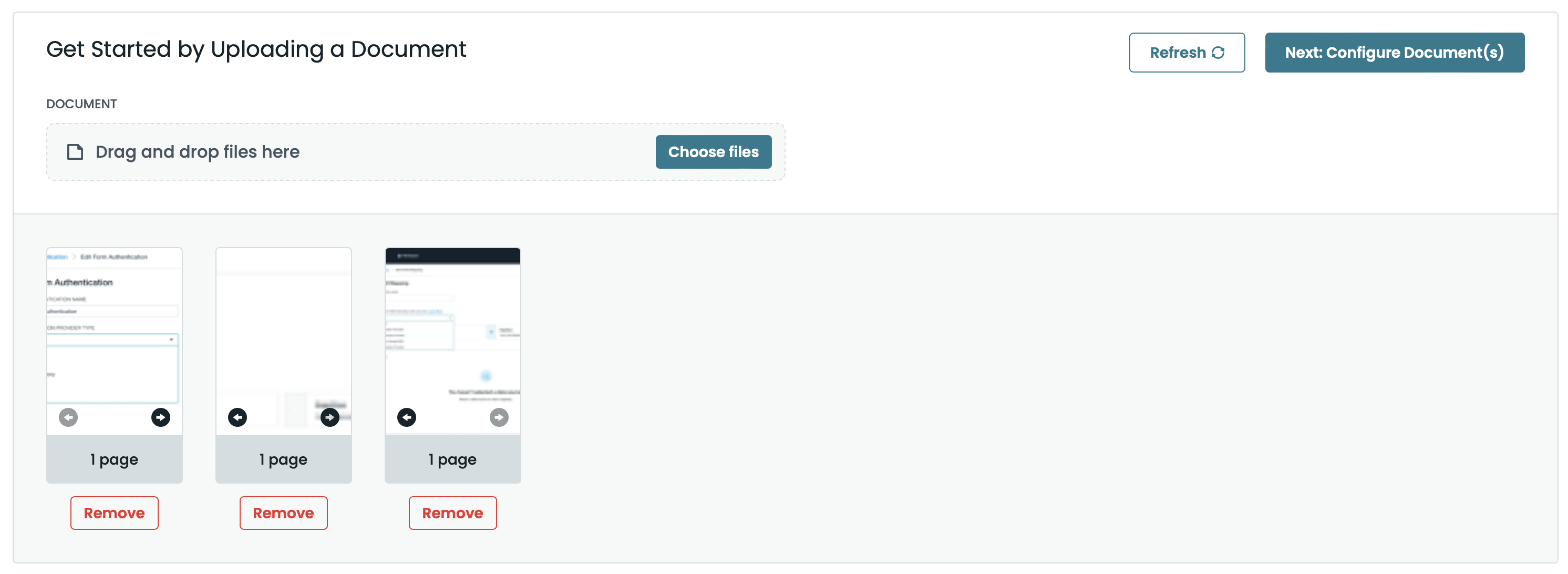 Step 1- Adding Document(s) – Formstack