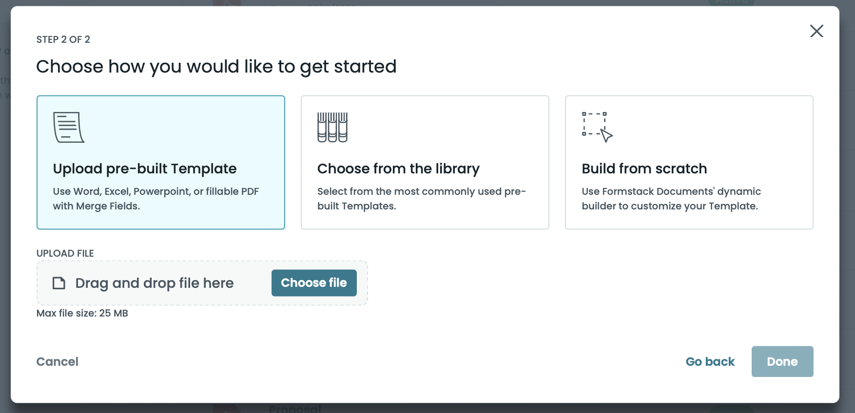 Integration - Formstack Sign in Formstack Documents – Formstack