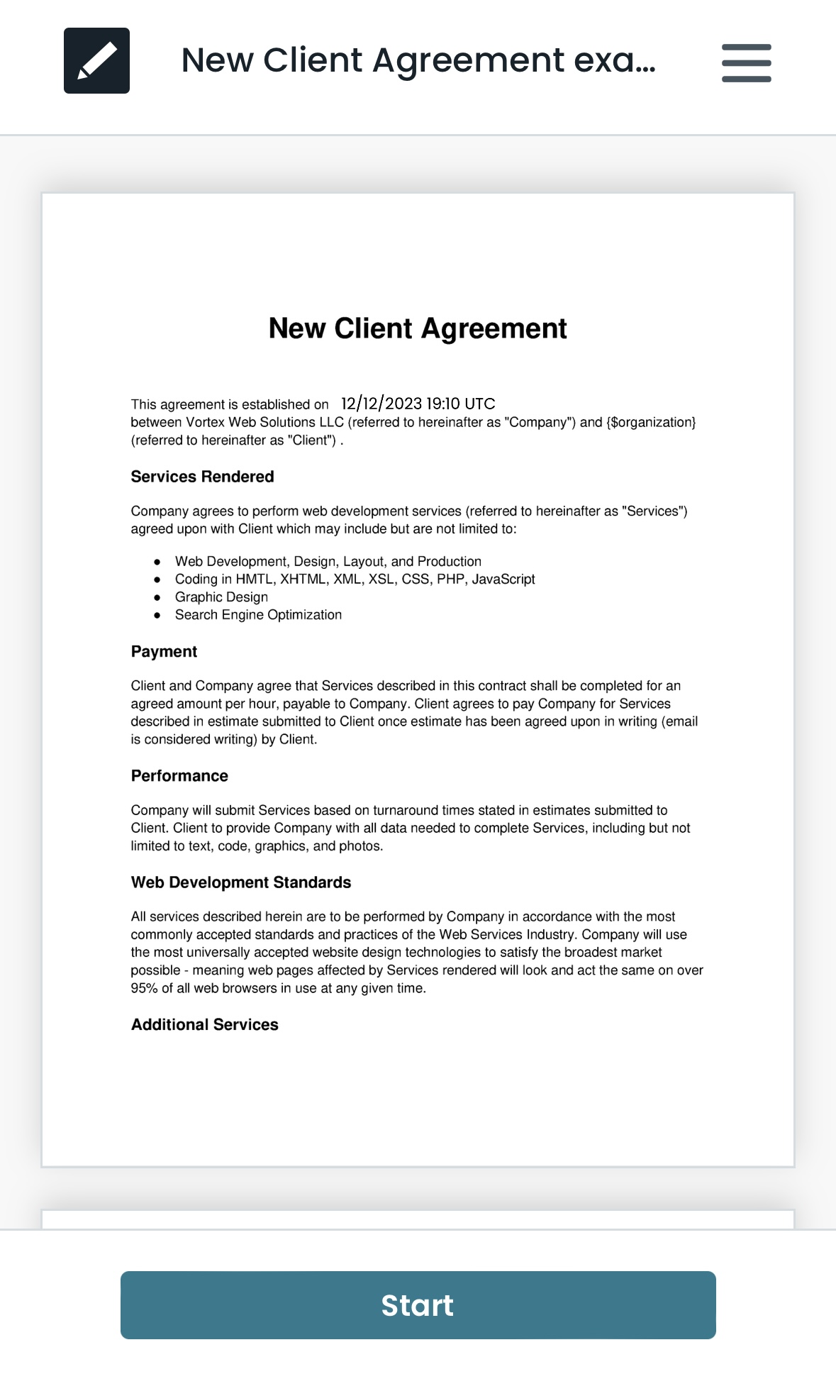 Mobile Signing – Formstack