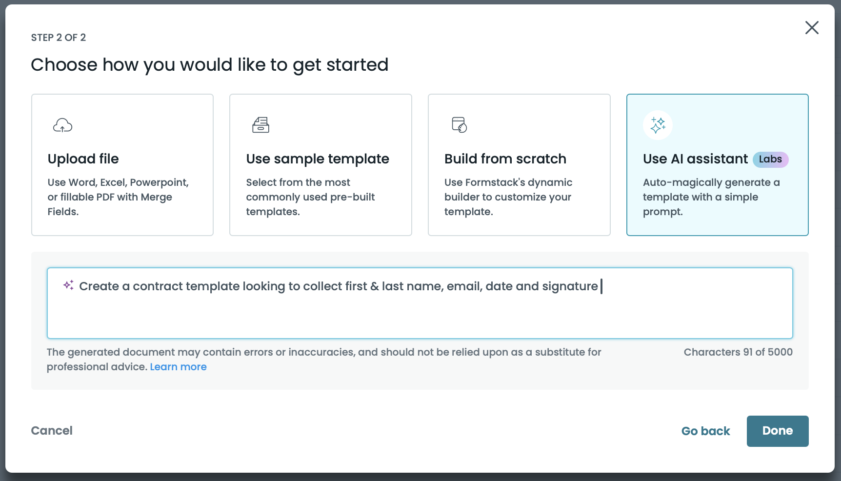 Quickbooks Online – Formstack