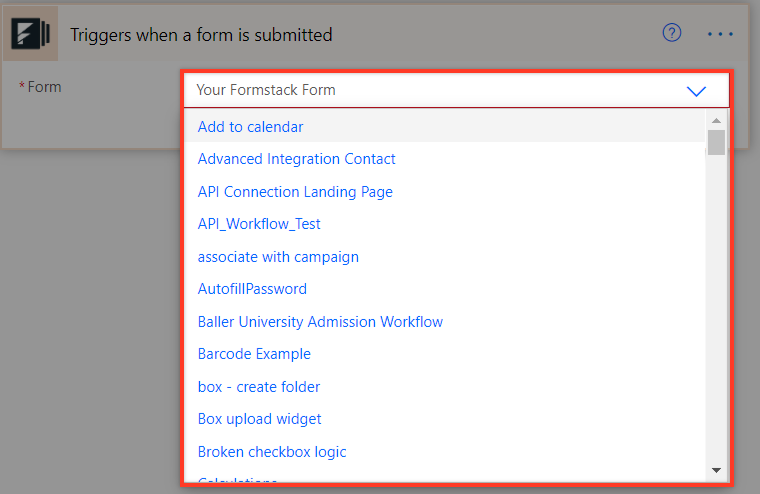 Microsoft Power Automate with Forms – Formstack