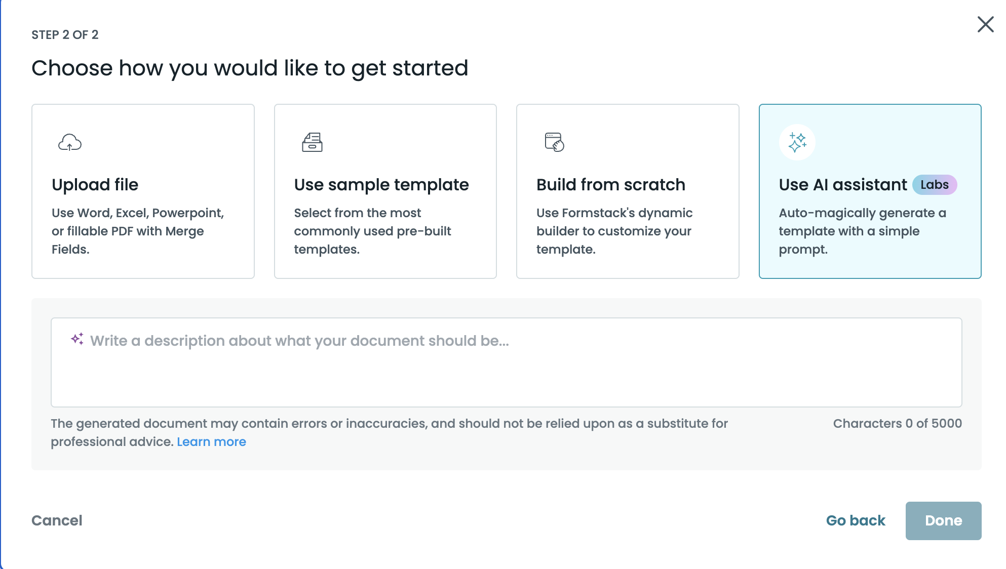 Signeasy Delivery & Integration – Formstack