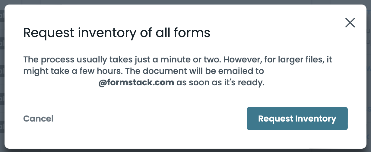 Can I export a list of my Forms? – Formstack