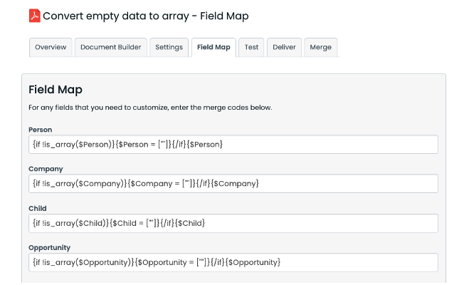 Commonly Returned Merge Field Errors – Formstack