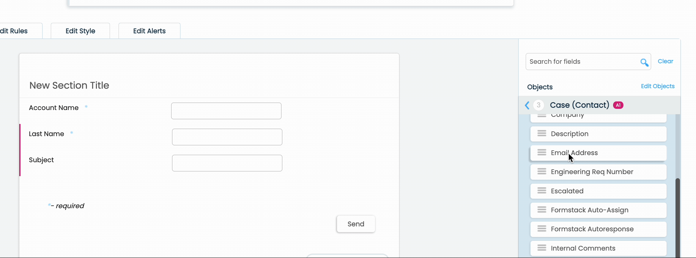 Build a NativeCloud Form – Formstack